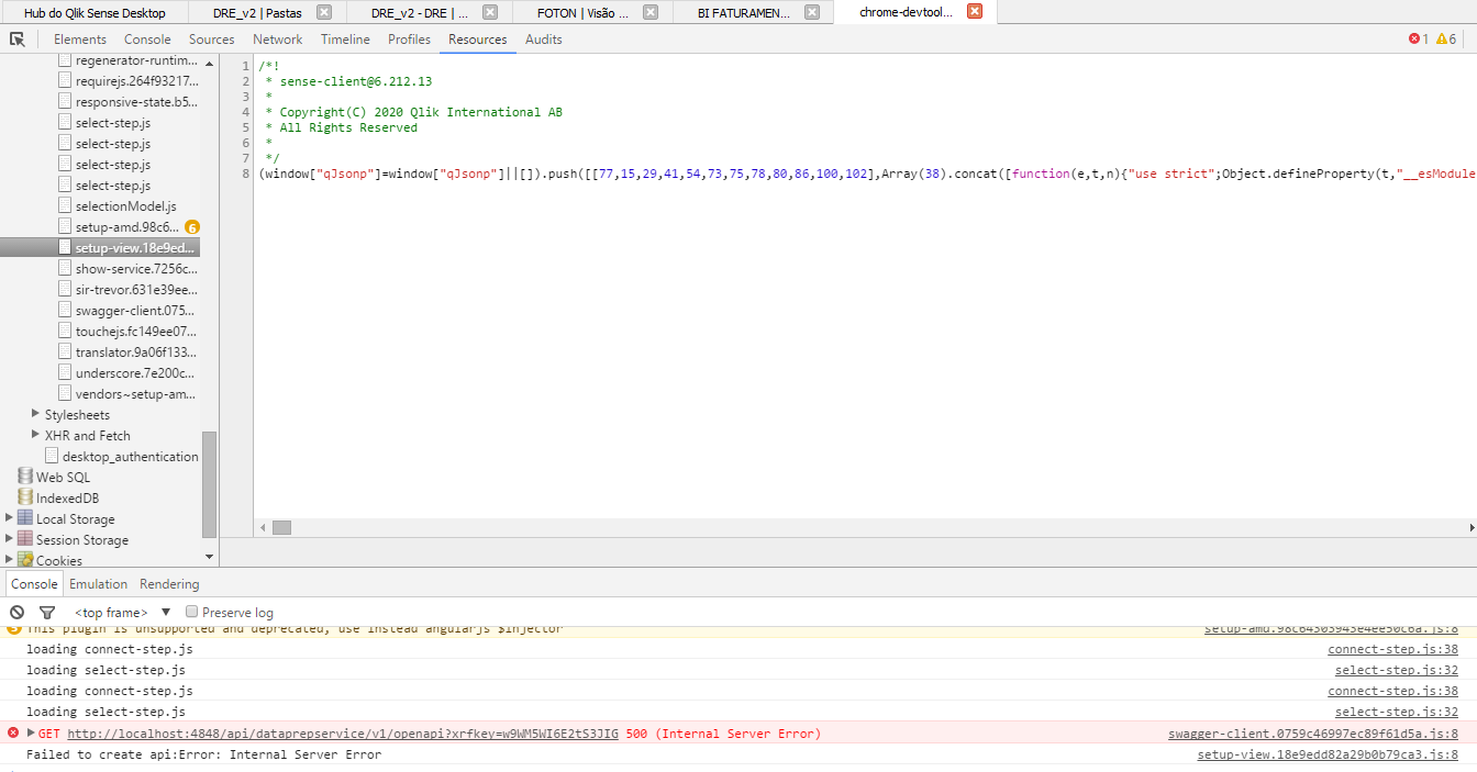 Unkmon Error to load every data (error on swagger ... - Qlik Community ...