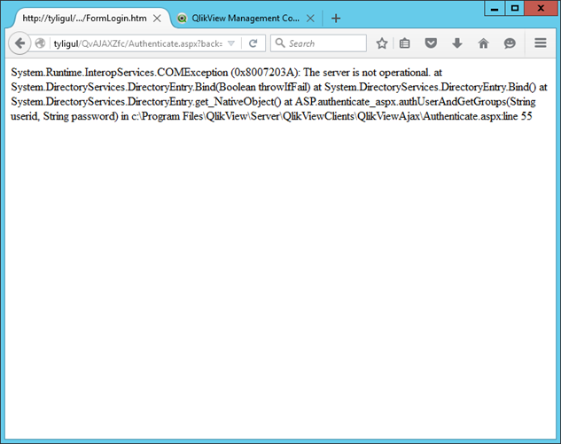 QlikView 11.2 - Authenticate against LDAP via logi... - Qlik Community ...