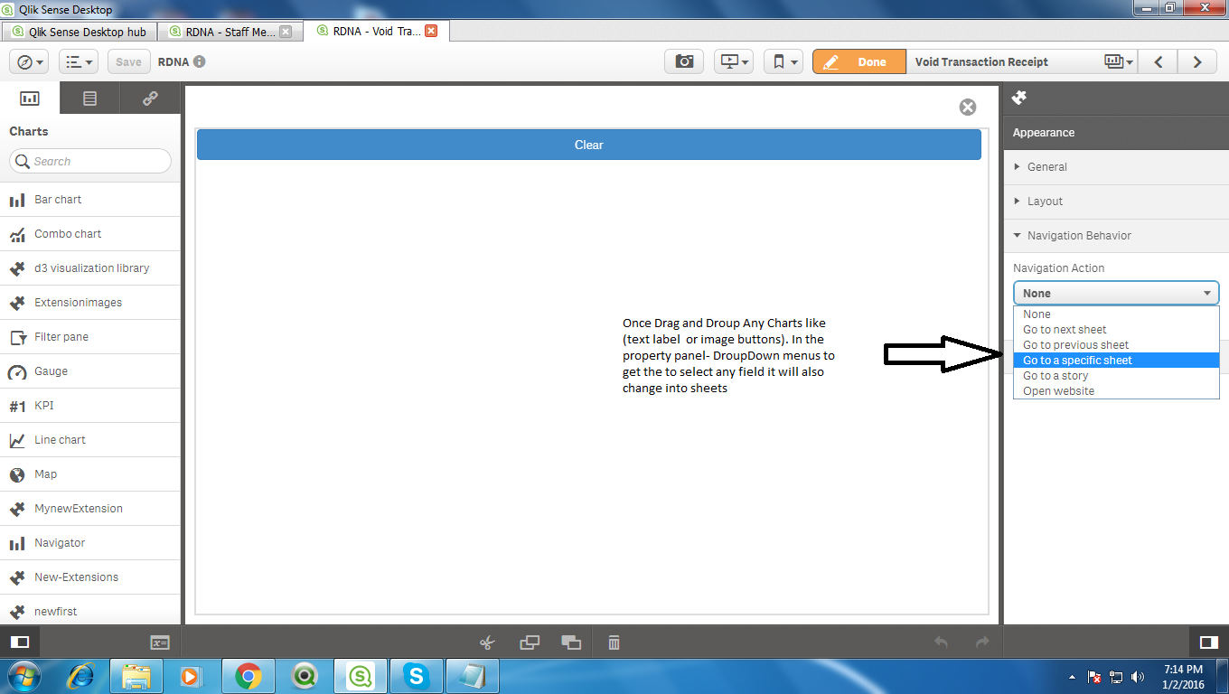 Solved: How to get Drop Down menu values from the Sheets - Qlik ...