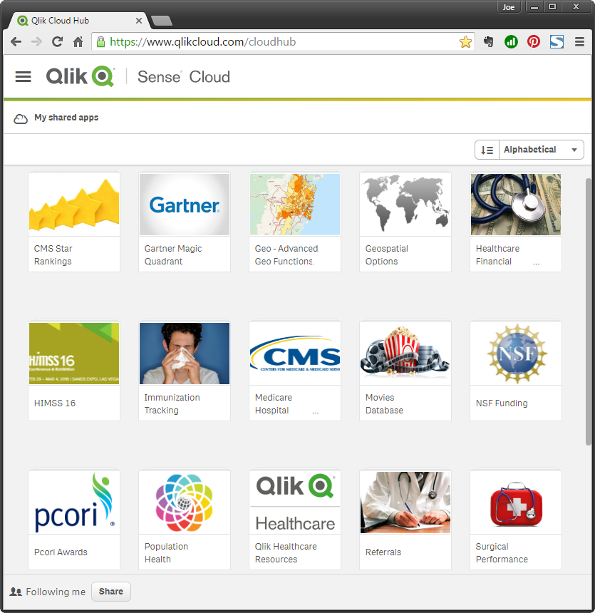 Healthcare Apps on Qlik Sense Cloud - Qlik Community - 1472381