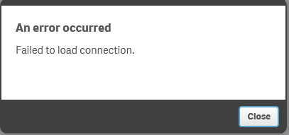 Solved: FAILED TO LOAD CONNECTION ISSUE AT QS HUB - Page 4 - Qlik ...
