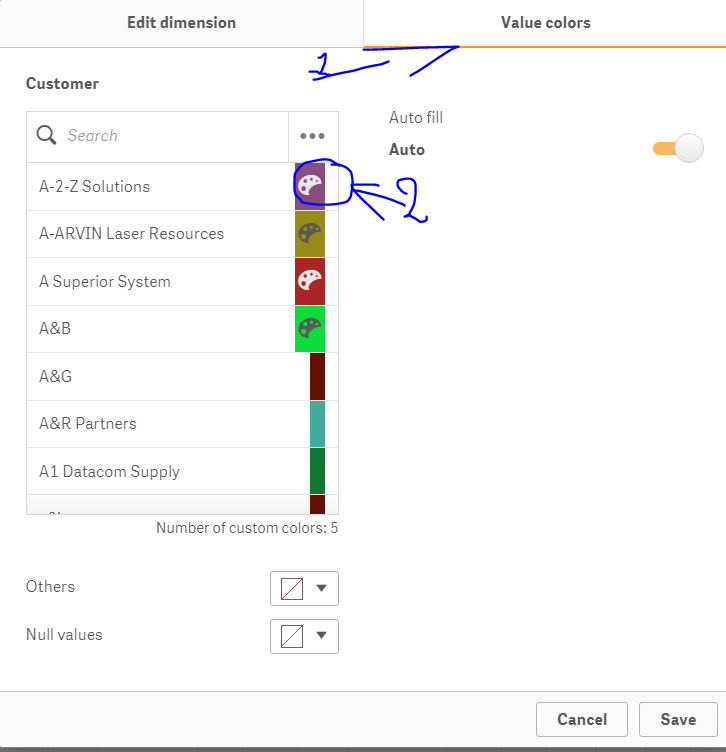 Stacked Bar Chart Legend with Custom Colors - Qlik Community - 834145