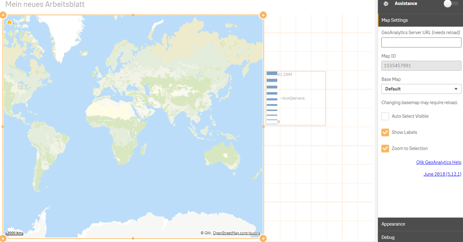 GeoAnalytics Line Layer - Qlik Community - 128291