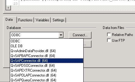 How to retrieve data from sap connectors in qlikvi... - Qlik Community ...