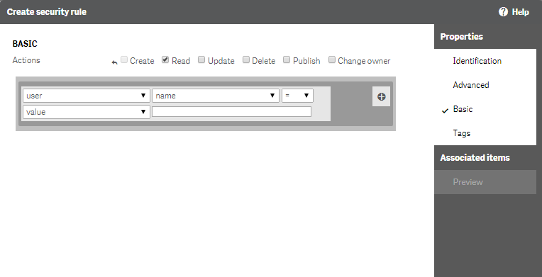 Solved: Create a security rule to provide access to users ... - Qlik Community - 874952