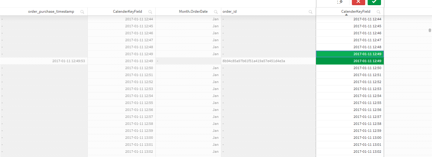 Solved: Is this Associating Master Calendar and Fact table... - Qlik ...