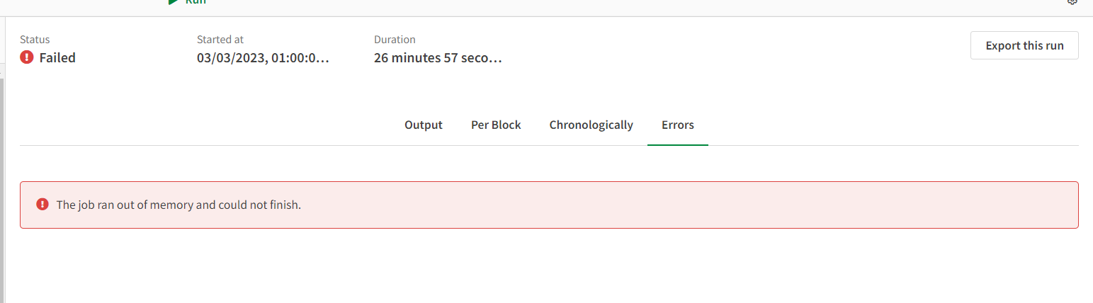 How to deal with Out of Memory errors in Qlik Appl... - Qlik Community ...