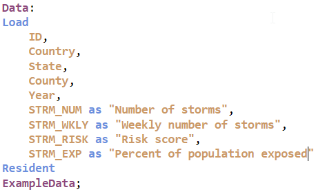 Renaming Fields with a Mapping Table - Qlik Community - 2054843