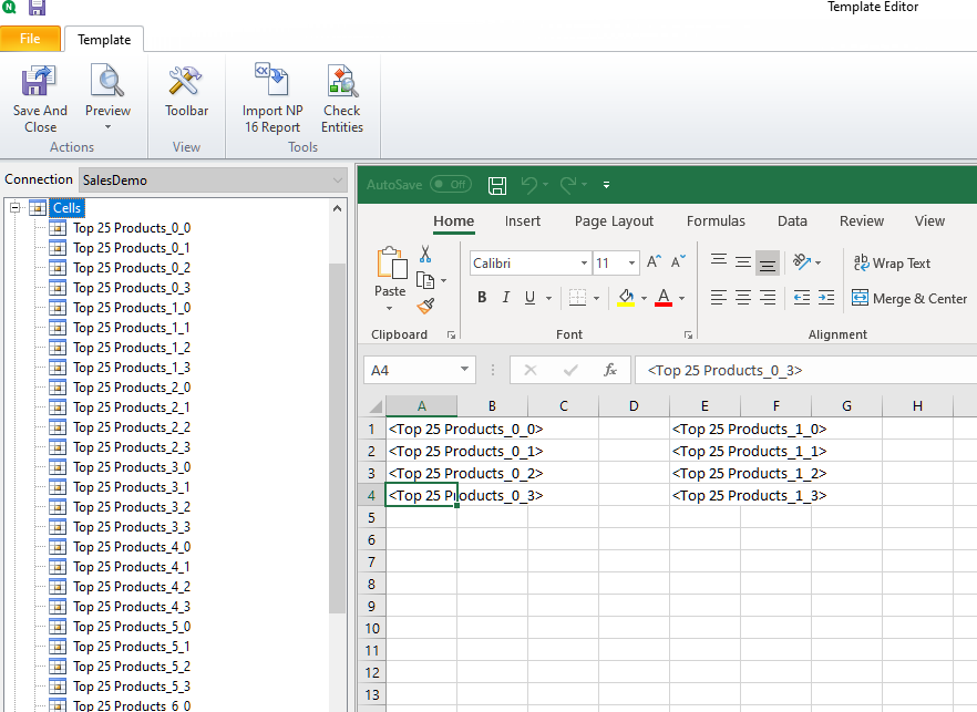 How to create an NPrinting Cell by Cell Report - Qlik Community - 2056457