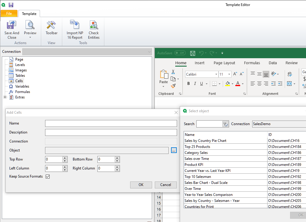 How to create an NPrinting Cell by Cell Report - Qlik Community - 2056457