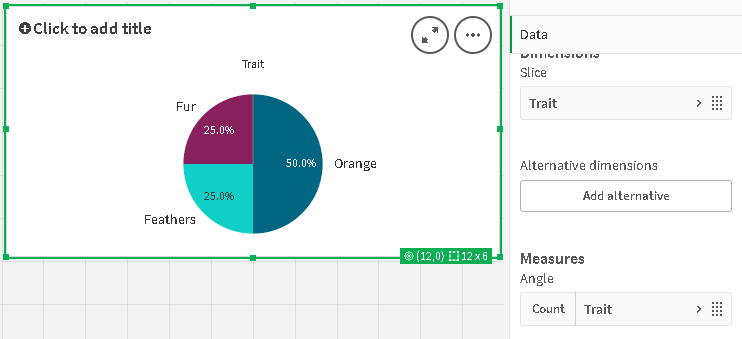 Combine columns in pie chart or table expression - Qlik Community - 2058883