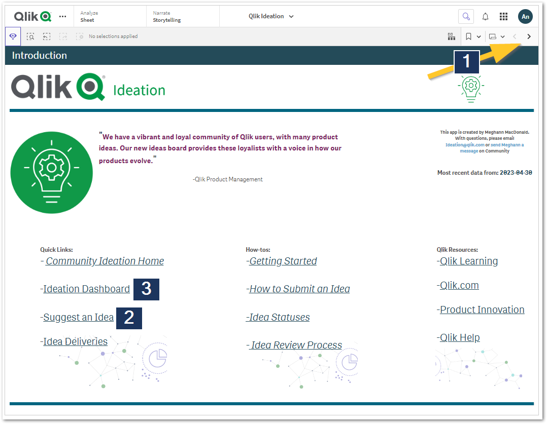 Check out the exciting changes to our Qlik Ideatio... - Qlik Community ...