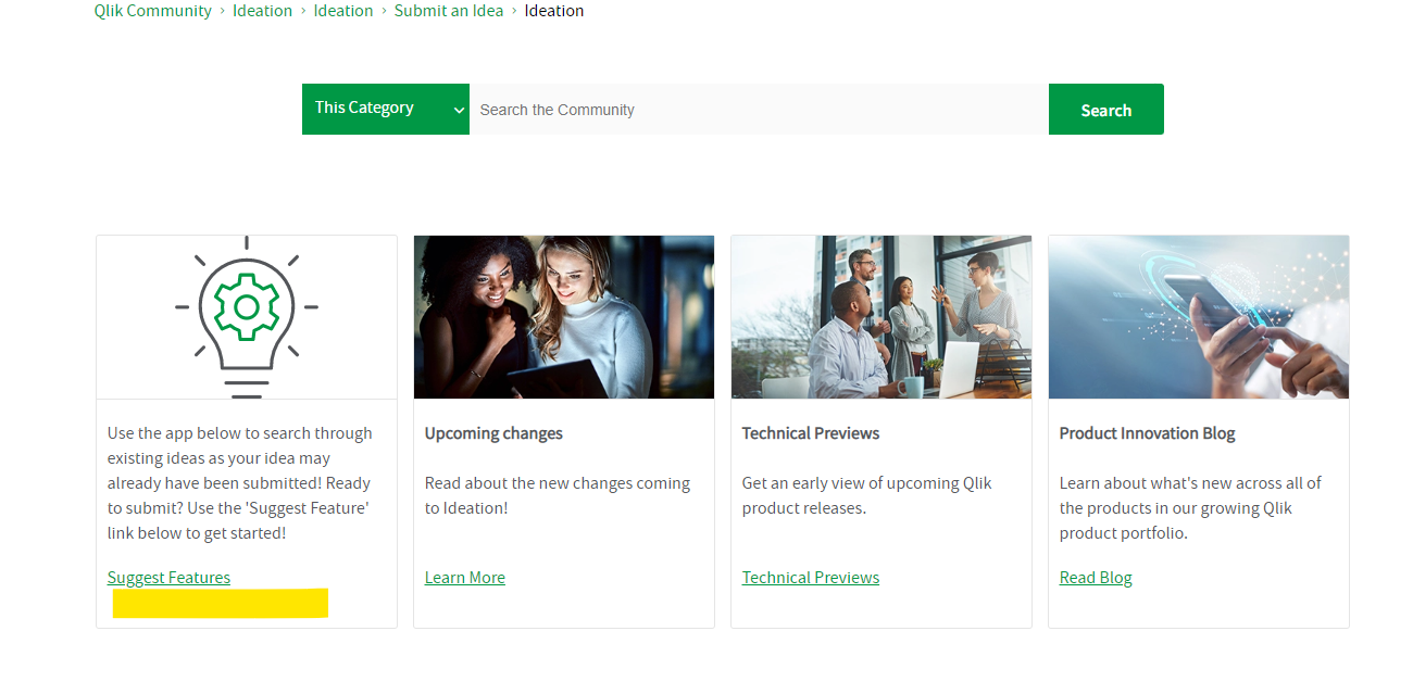 Released in April, 2023: Ideation Updates - Qlik Community - 2056333