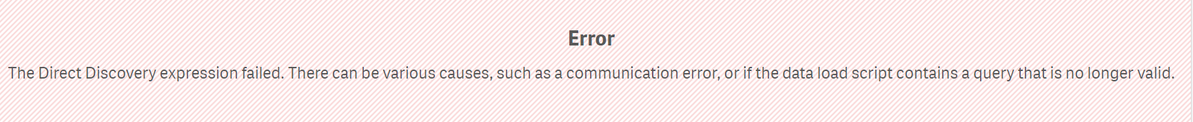 Direct query using Postgress SQL as a connector - Qlik Community - 2073545
