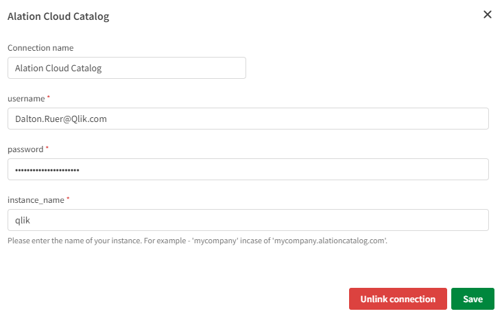 Using the Alation Cloud Catalog Connector - Qlik Community - 2075383