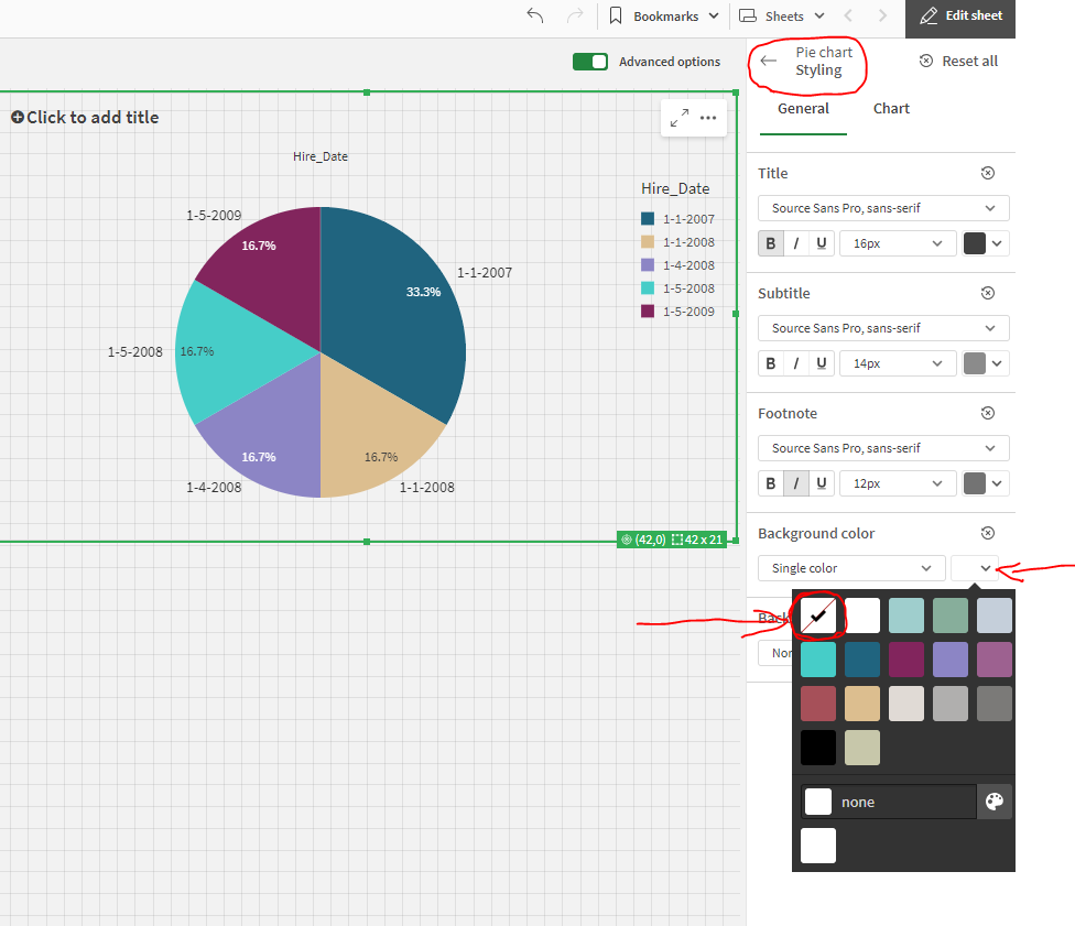 Remove background of a piechart - Qlik Community - 2079410