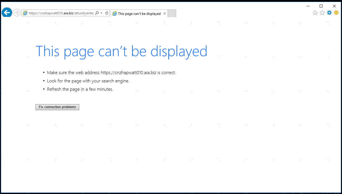 Solved: The webpage cannot be accessed - Qlik Community - 2085072