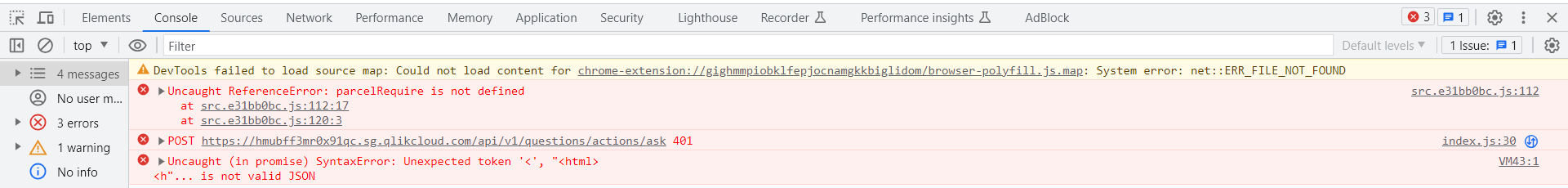 Adding chatbot option on mashup - Qlik Community - 2085345