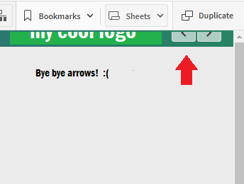 Sheet Navigation Back/Forward buttons/arrows in UI... - Qlik Community ...