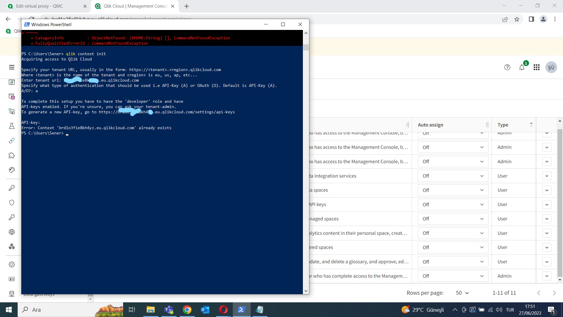Qlik-CLI API-Keys Problem - Qlik Community - 2088356