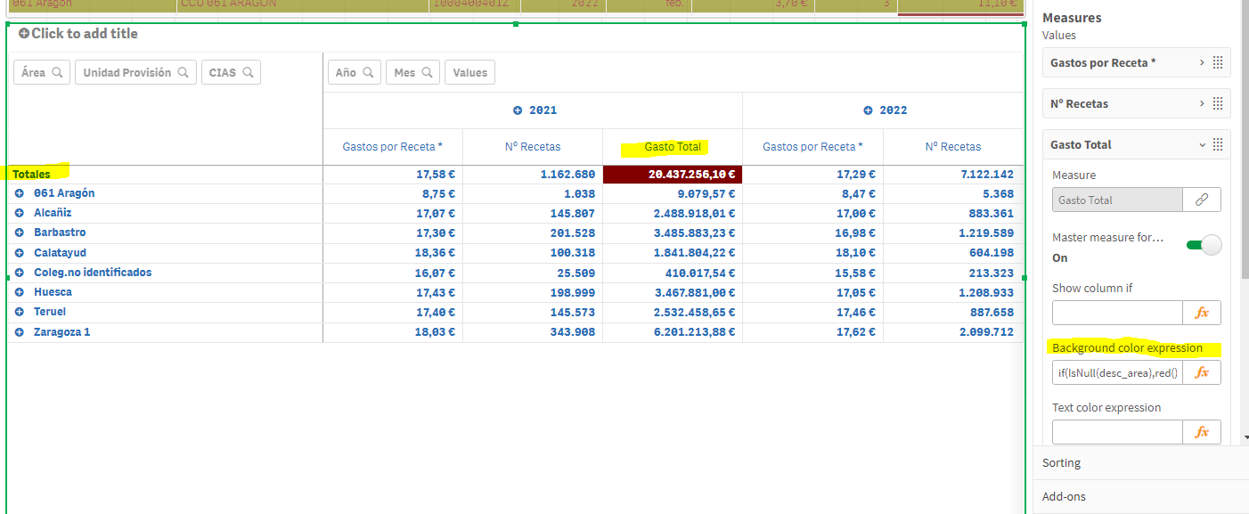 Solved: The back color of total value in table - Qlik Community - 2087646
