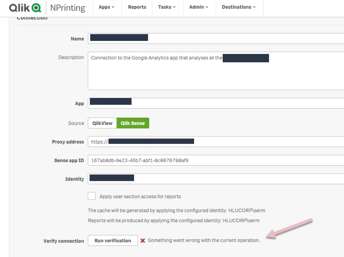 NPrinting cannot verify the connection to Qlik Sen... - Qlik Community ...