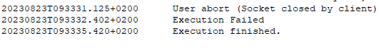 Solved: Reason of "Socket closed by client" - NON User tri... - Qlik ...