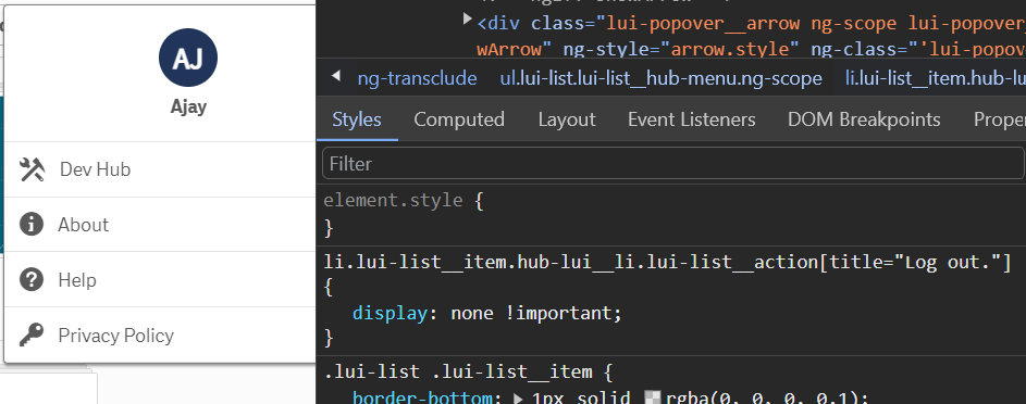 Remove logout button in qliksense - Qlik Community - 2130228