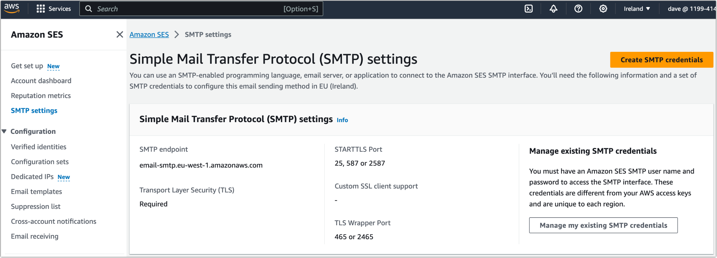 Use AWS SES (Simple Email Service) as the email pr... - Qlik Community - 2135458