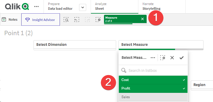 Custom color changes in list box selection - Qlik Community - 1922682