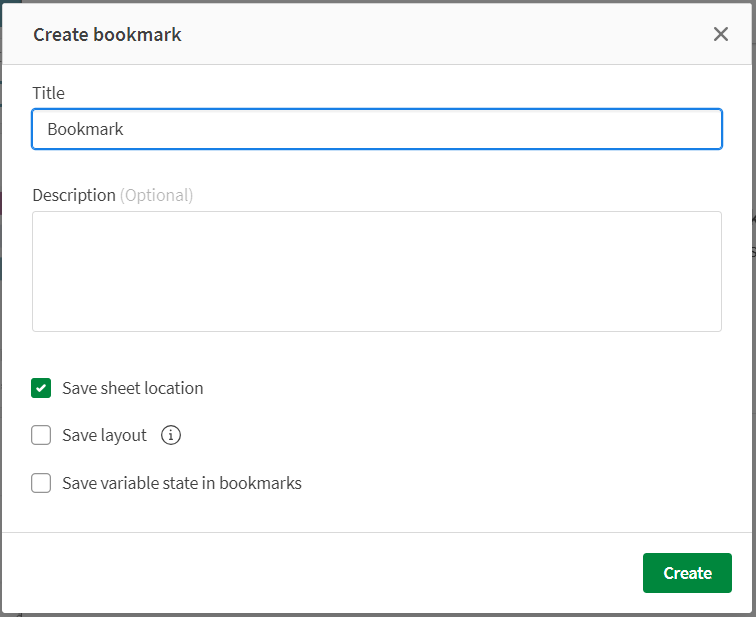 Bookmarks - Qlik Community - 2145514