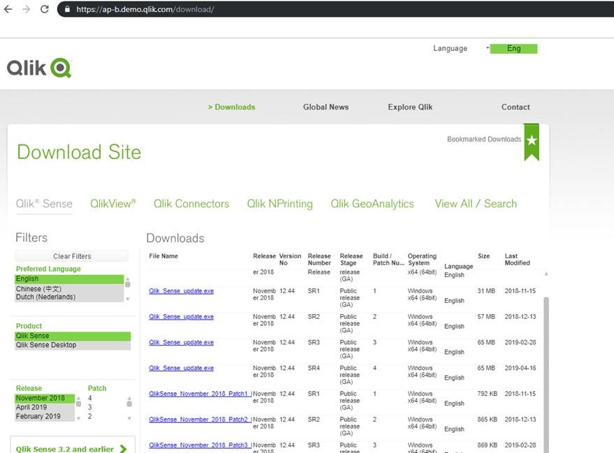 Qlik Sense New versions download URL - Qlik Community - 1580722