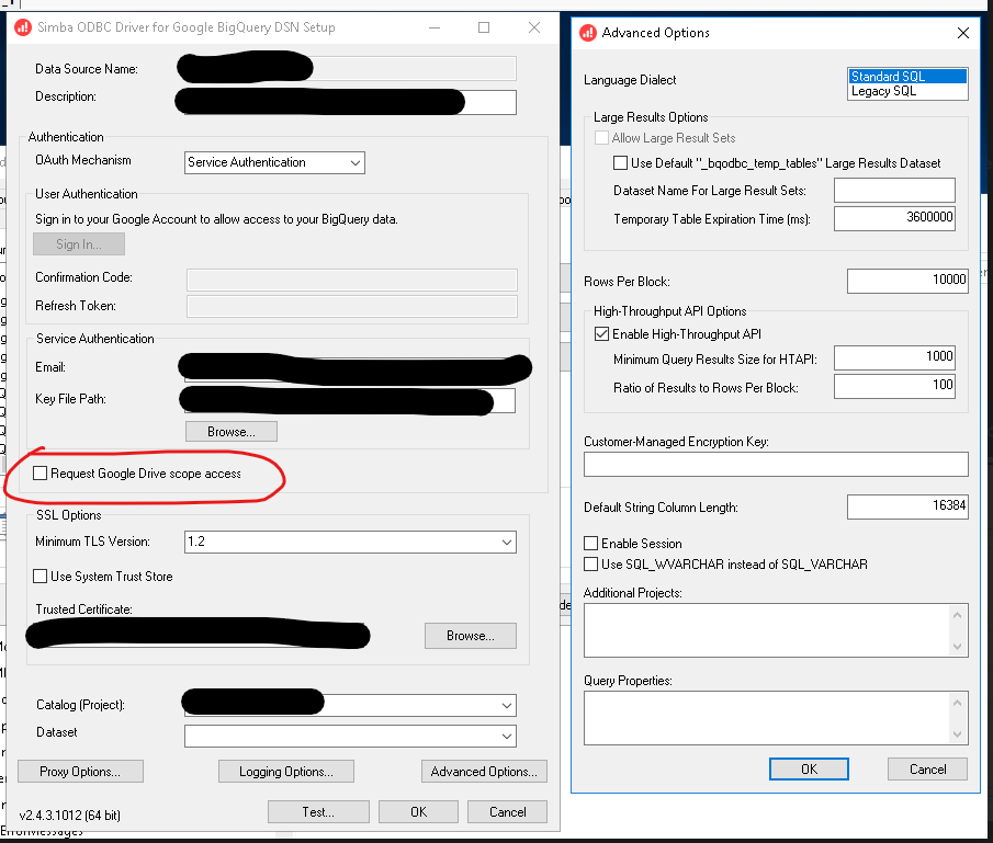 Qlik Google BigQuery connector error "Access Denie... - Qlik Community ...