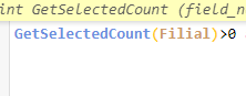 Solved: calculation condition with getselectedcount () - Qlik Community - 2158684