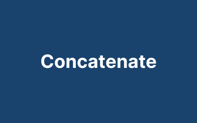 Concatenate - Qlik Community - 2163465