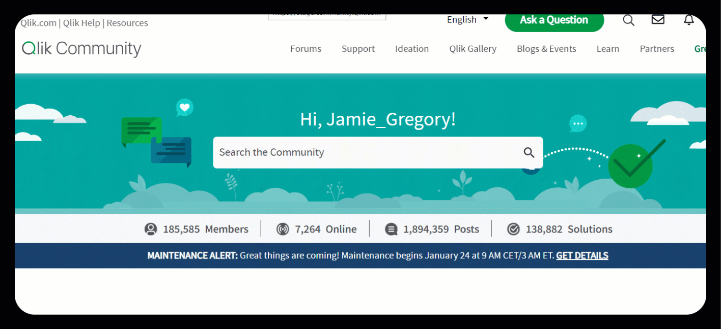 Welcome Talend Members! - Qlik Community - 2164601