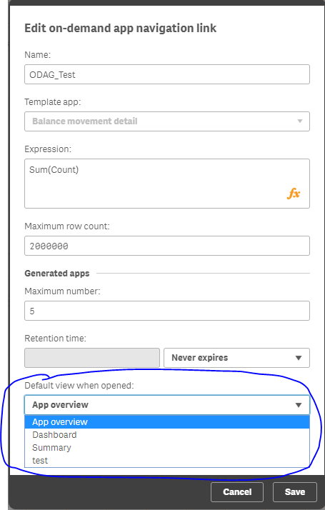 Solved: On Demand App Generation (ODAG) - How to open shee... - Qlik ...