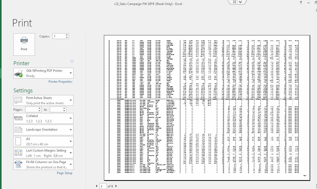 Qlik NPrinting April 2019&Excel2016 - Excel Report... - Qlik Community ...