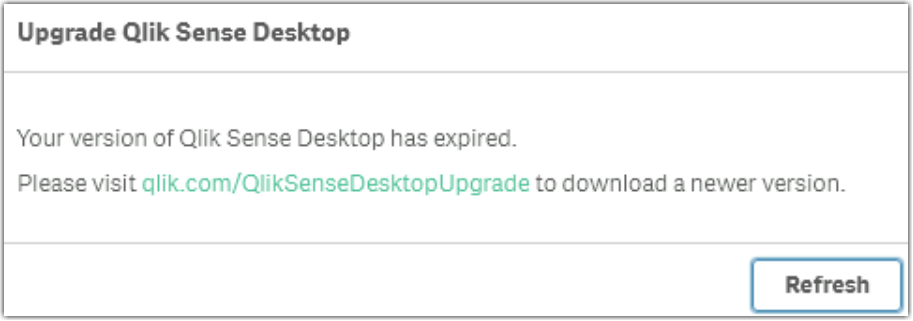 Qlik Sense Desktop Error: Your Version of Qlik Sen... - Qlik Community ...