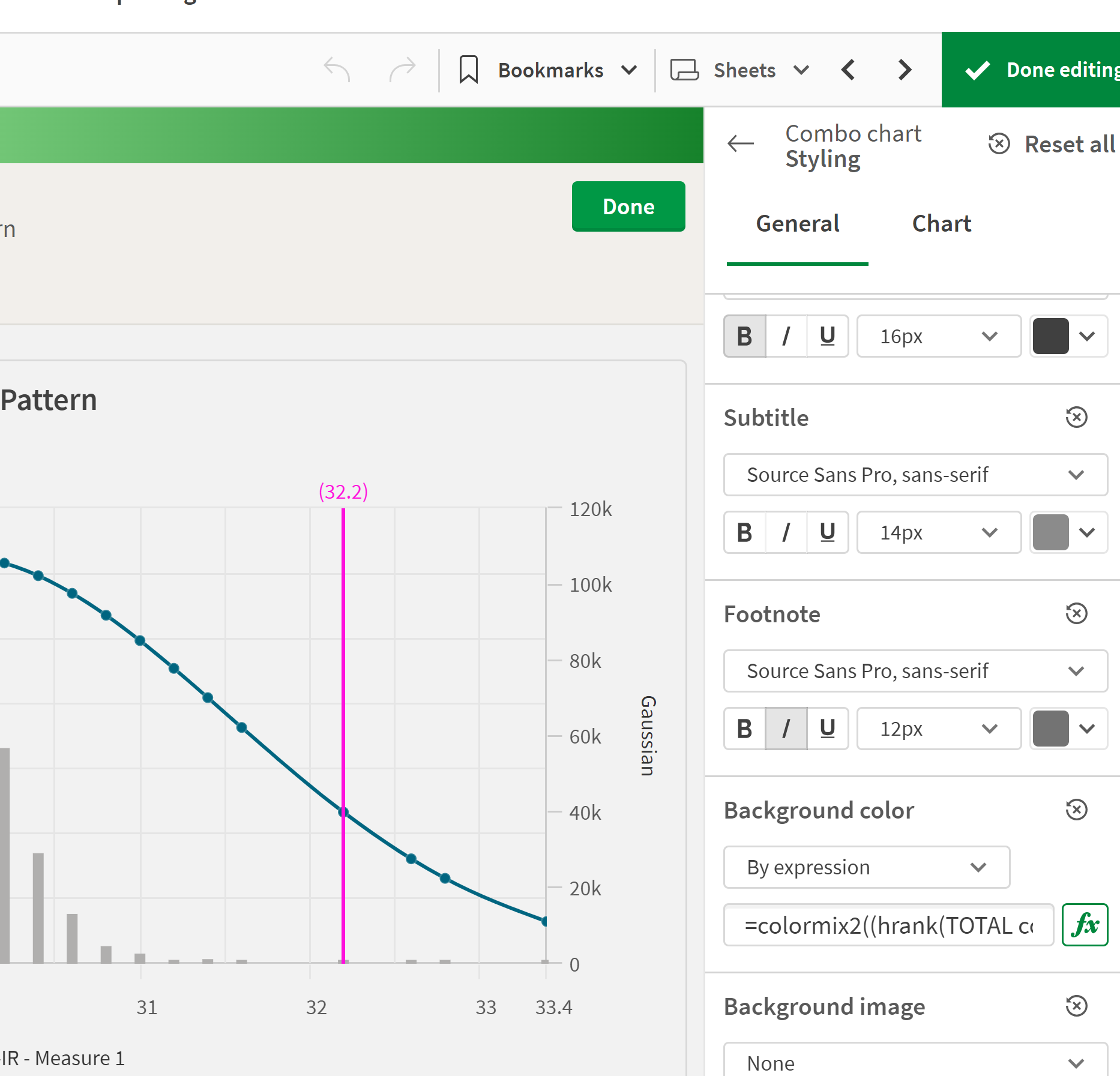 background color in trellis container - Qlik Community - 2441445