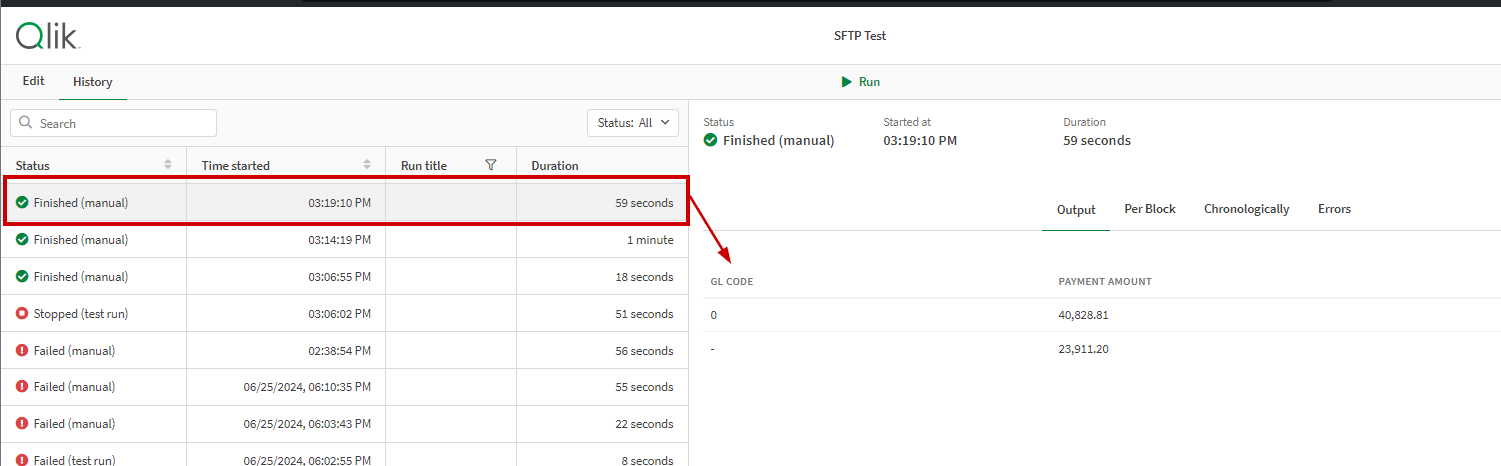 Trouble Sending CSV to SFTP - Qlik Community - 2465876