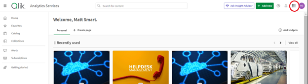 Activating the new Qlik Cloud UI - Qlik Community - 2471826