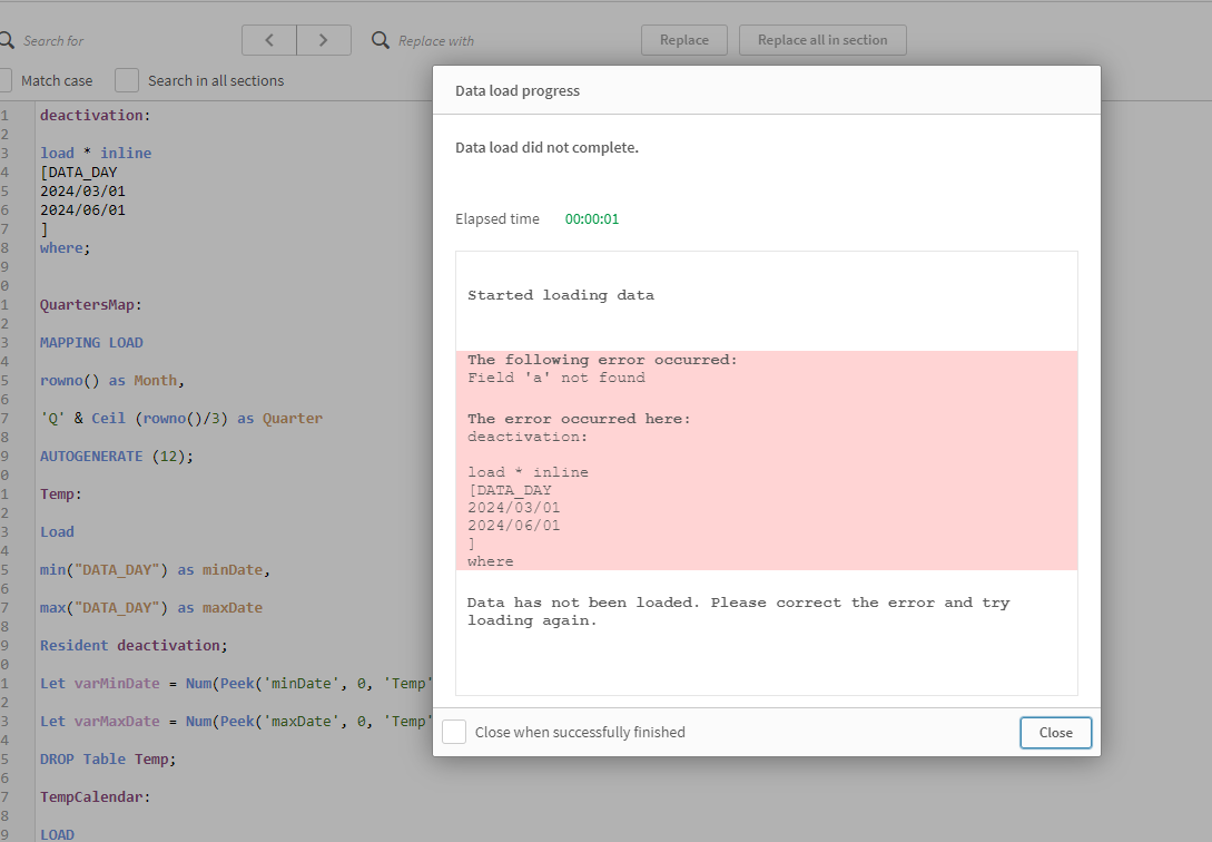 Loading error - Qlik Community - 2472067