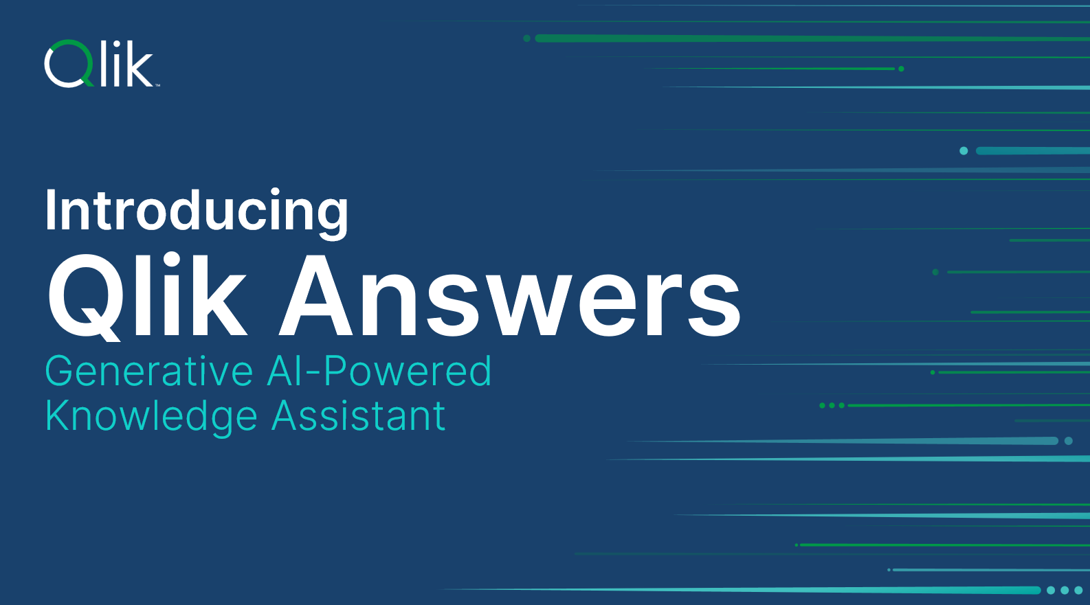 Introducing Qlik Answers - Qlik Community - 2473292