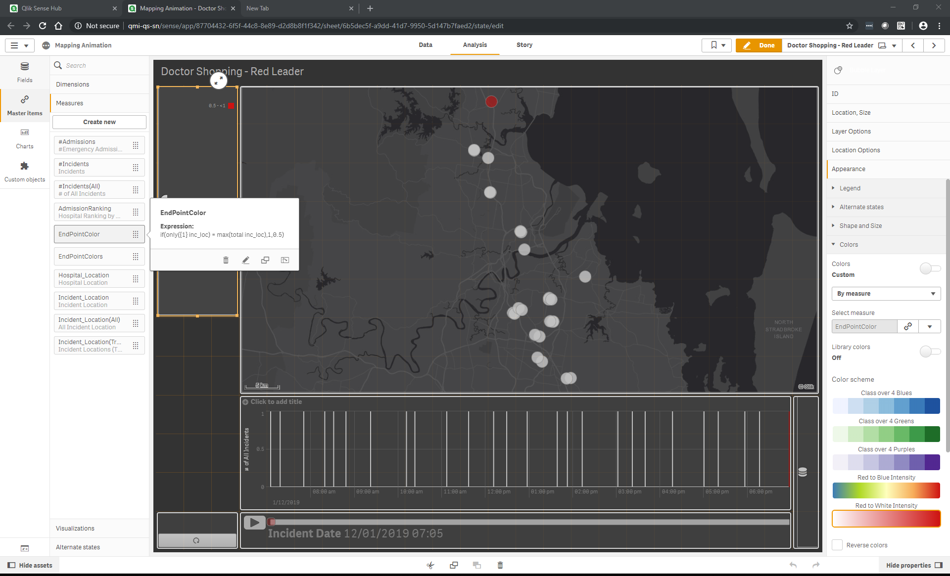 How to create a location trail using Geo Animator. - Qlik Community ...