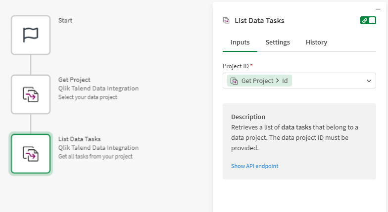 Qlik Automate: Start multiple Qlik Talend Data Int... - Qlik Community - 2448137