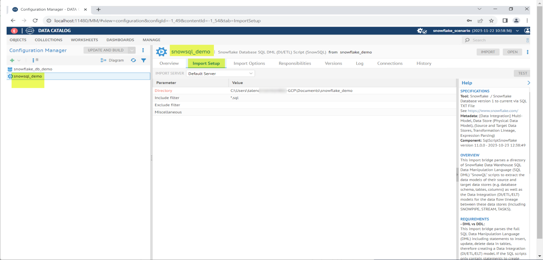 Tracing data lineage for SnowSQL in Talend Data Ca... - Qlik Community ...