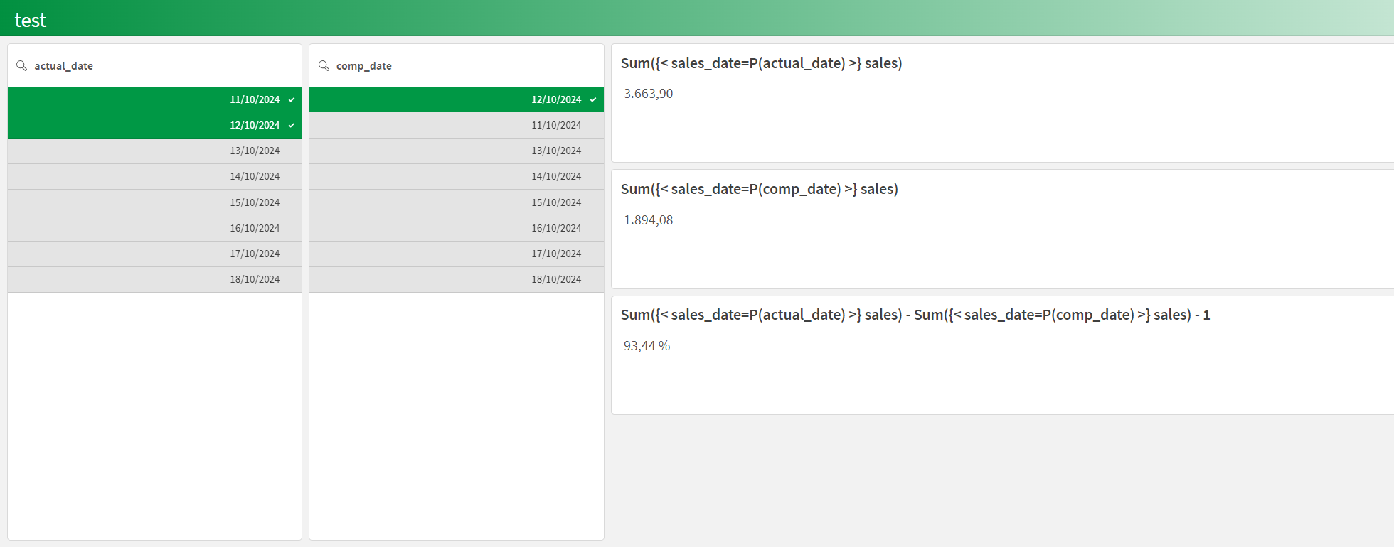 Solved: Two date selector for the fact table - Qlik Community - 2487893