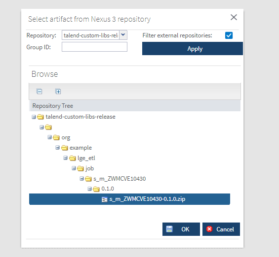 Error while processing Job Conductor with TAC with... - Qlik Community ...