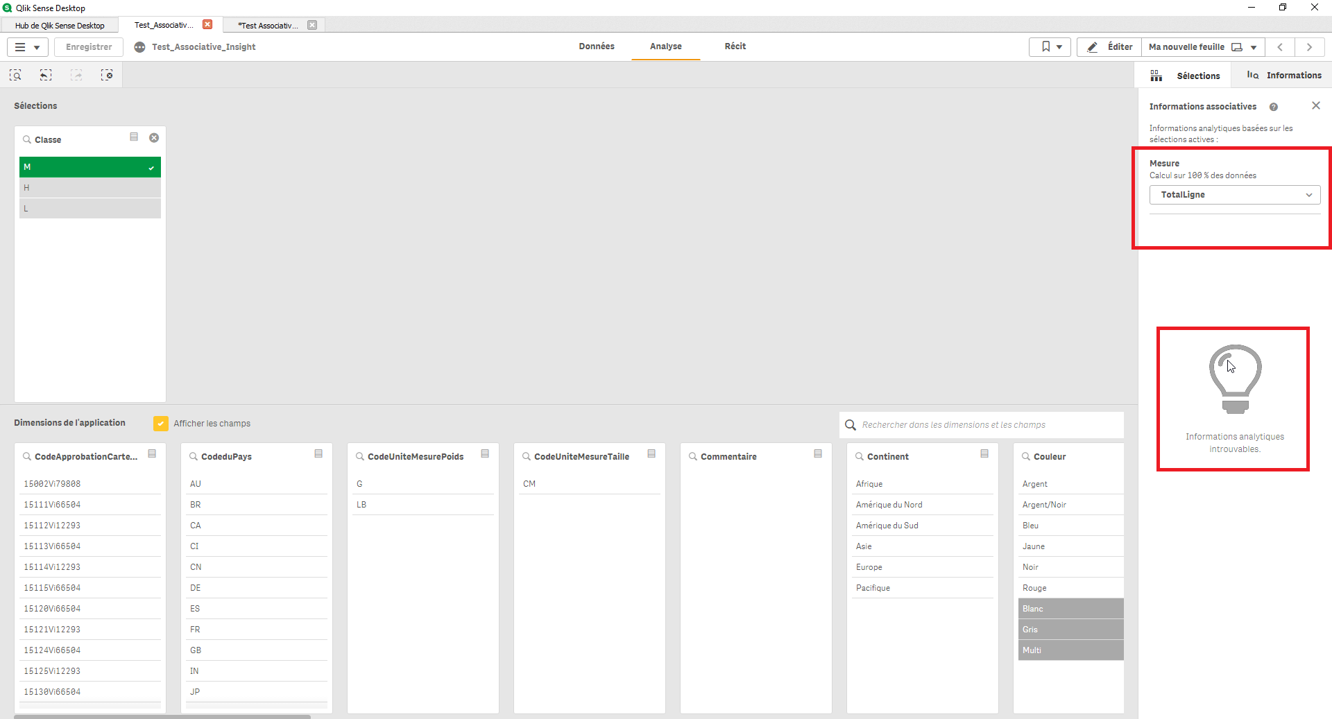 Associative Insight : How does it work? - Qlik Community - 1614375